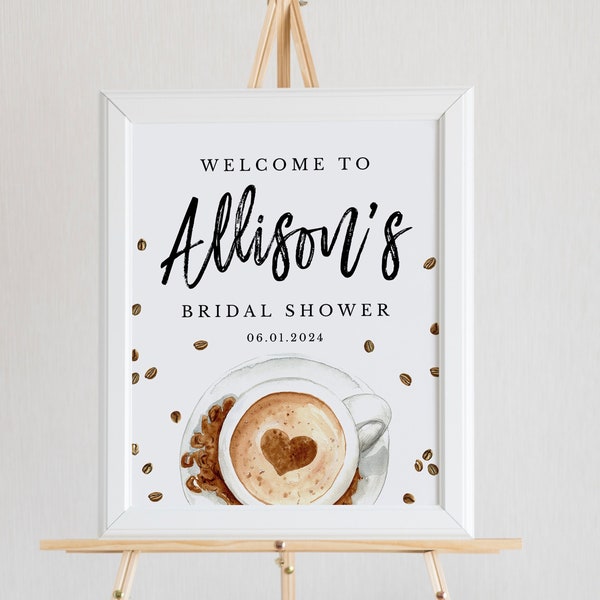 Coffee Wedding Sign - Etsy