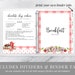Red Gingham Polka Dot Recipe Book Template, Printable Cookbook Recipe ...