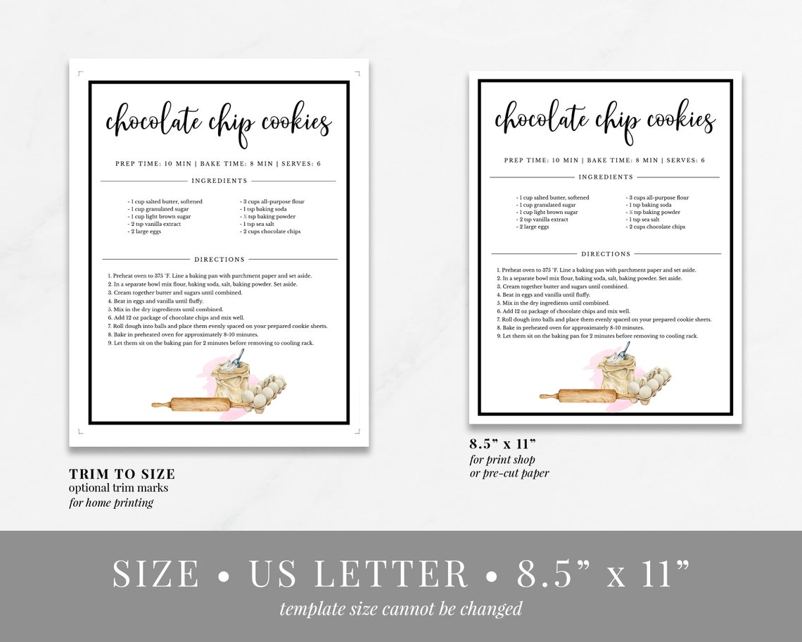 Pink Mixer Recipe Book Printable Family Recipe Cookbook - Etsy