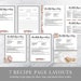 Kitchen Mixer Recipe Book Template Download Printable - Etsy
