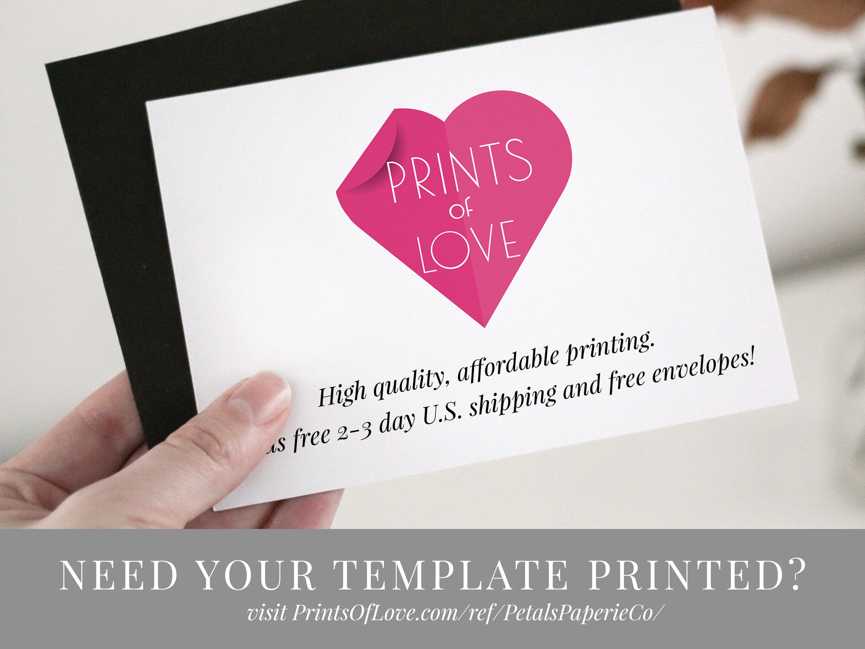 Flower Shop Bridal Shower Invitation Template Printable - Etsy