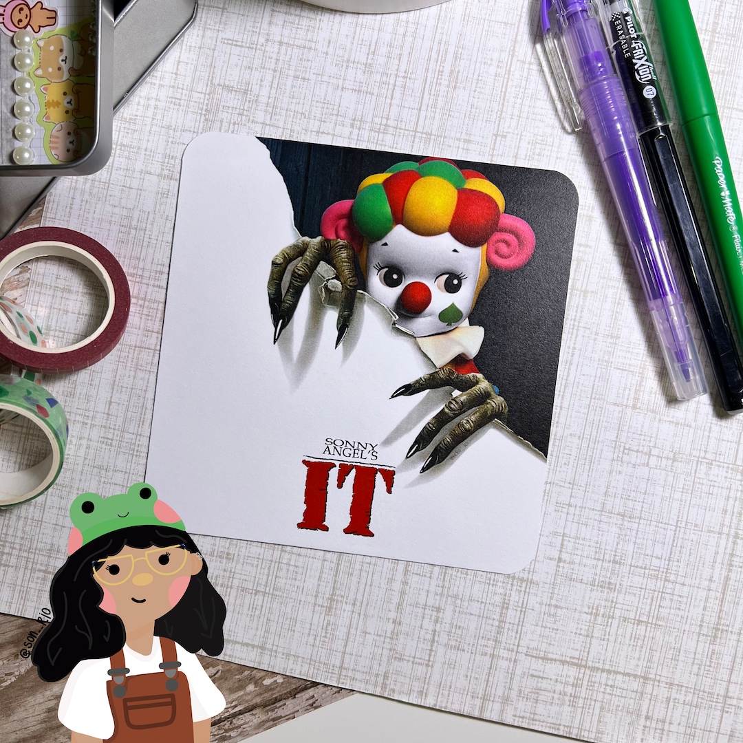 IT Movie Cover Art Print, Movie Cover Art Print, Kewpie Art Print ...