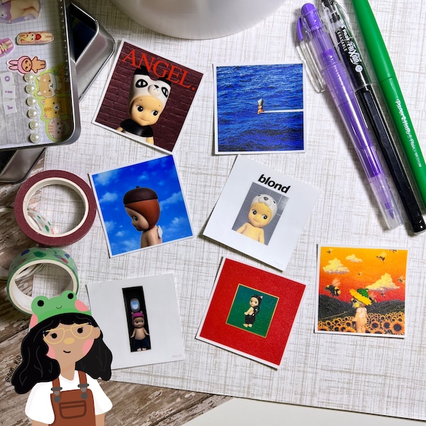 Album Cover Art Stickers - Etsy