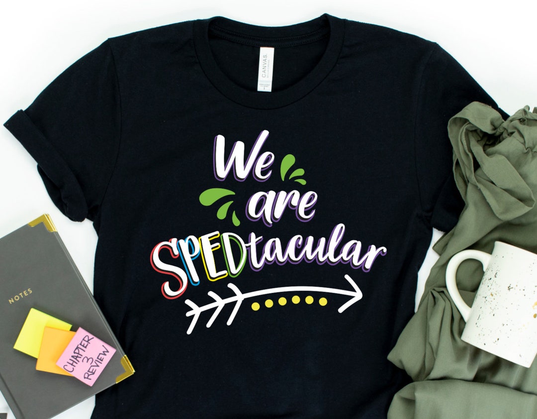 SPED Shirts, Special Education Shirts, Special Ed Teacher Gift, We Are ...