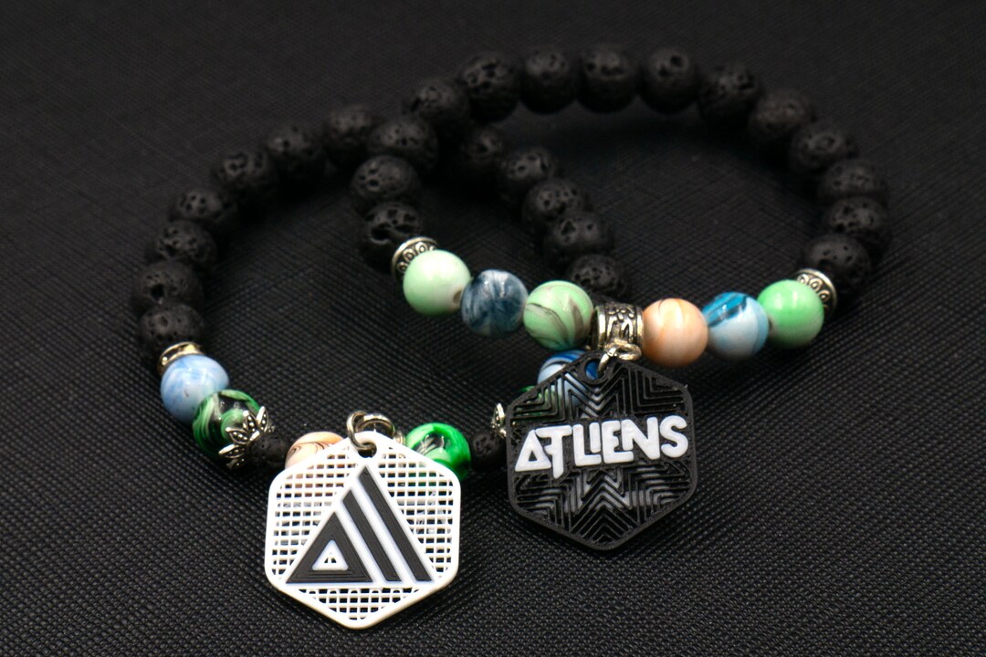 Six (6) Custom Atliens Charms (2 Sided) - Tag Charms - Kandi Charms ...