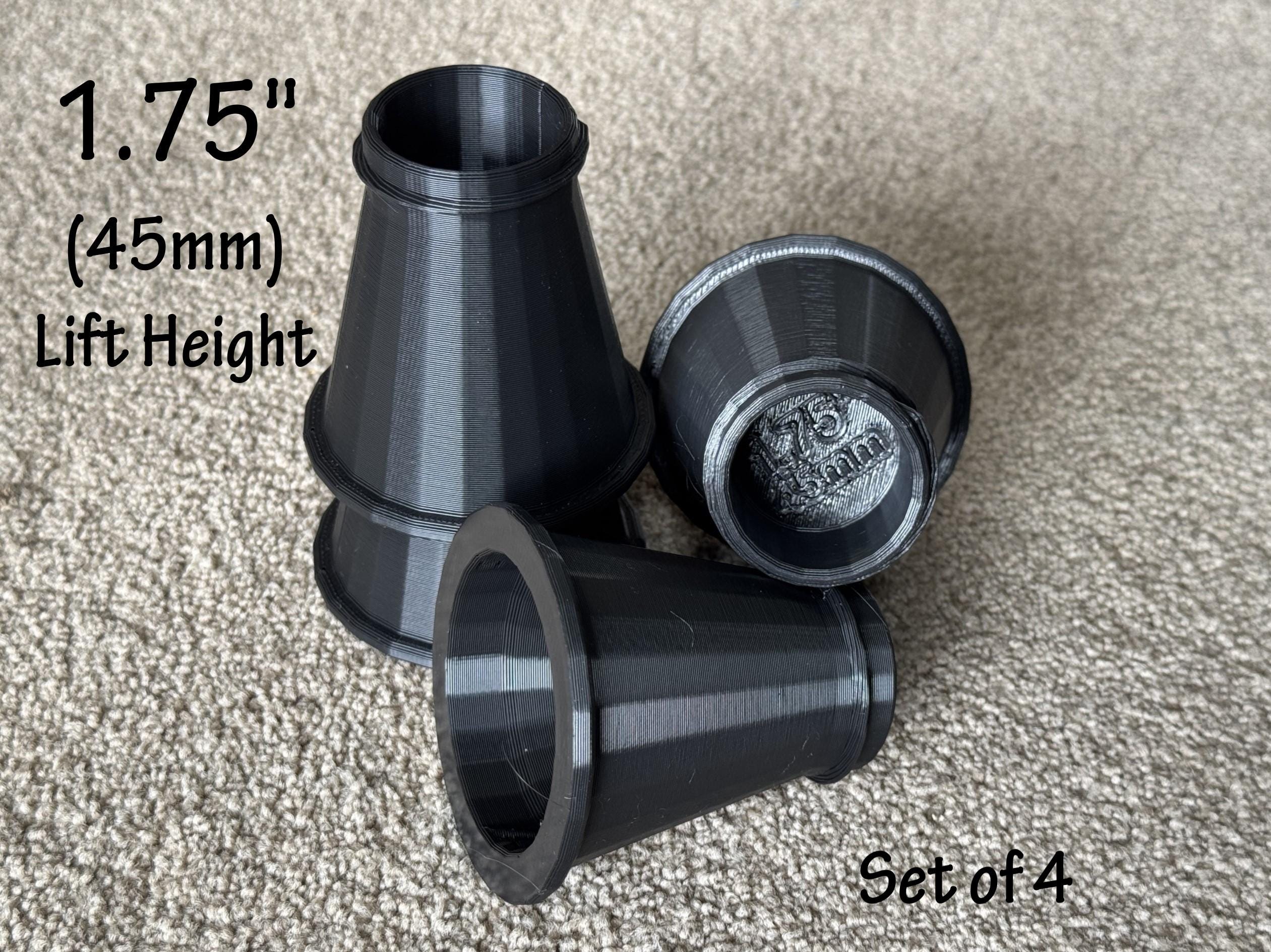 Card Table Leg Lift (or Riser). Raise Legs to Match Dining Table ...