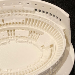 Ancient Rome Italy Colosseum / Coliseum 3D Printed PLA Plastic Model ...