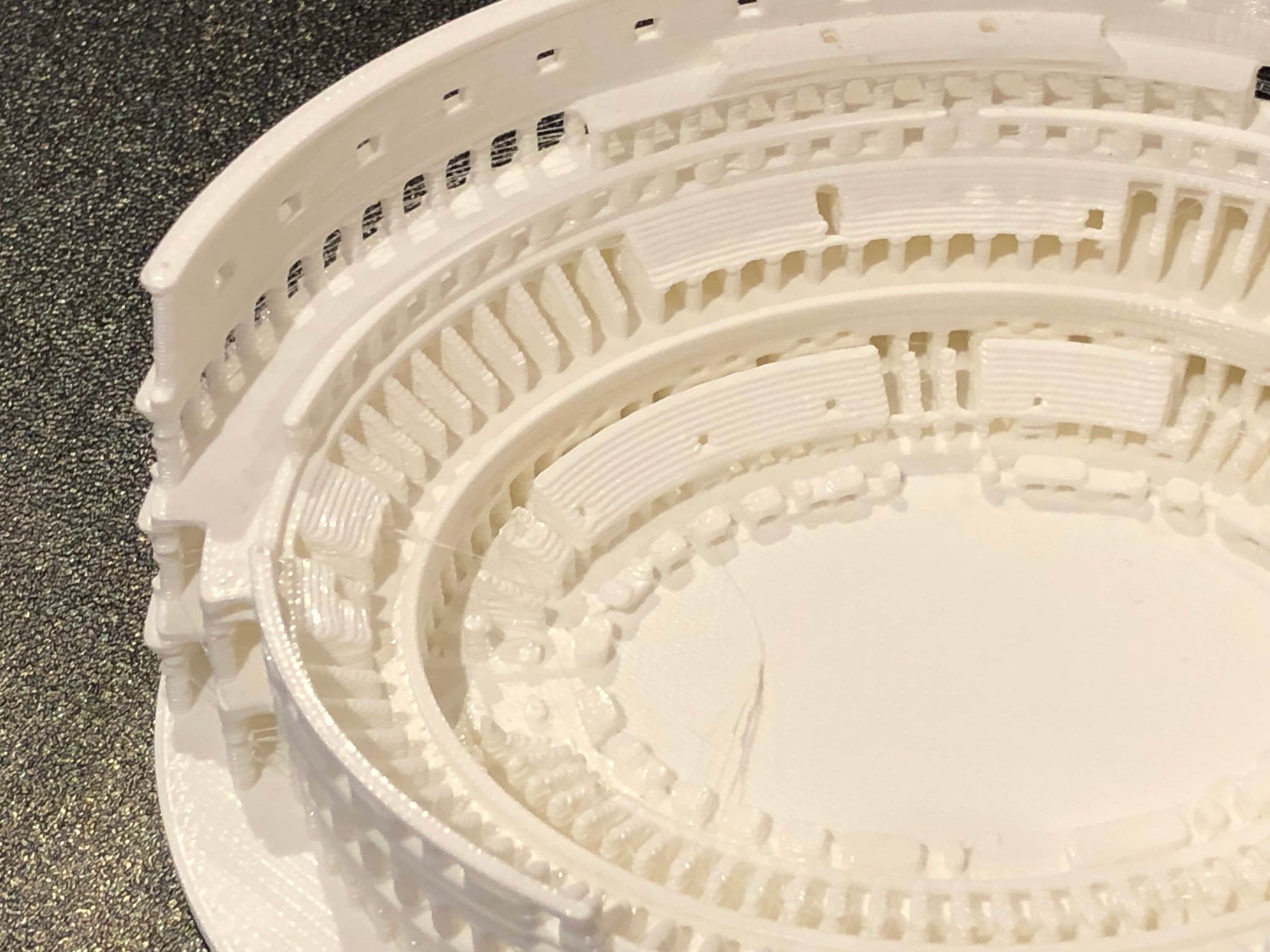 Ancient Rome Italy Colosseum / Coliseum 3D Printed PLA Plastic Model ...