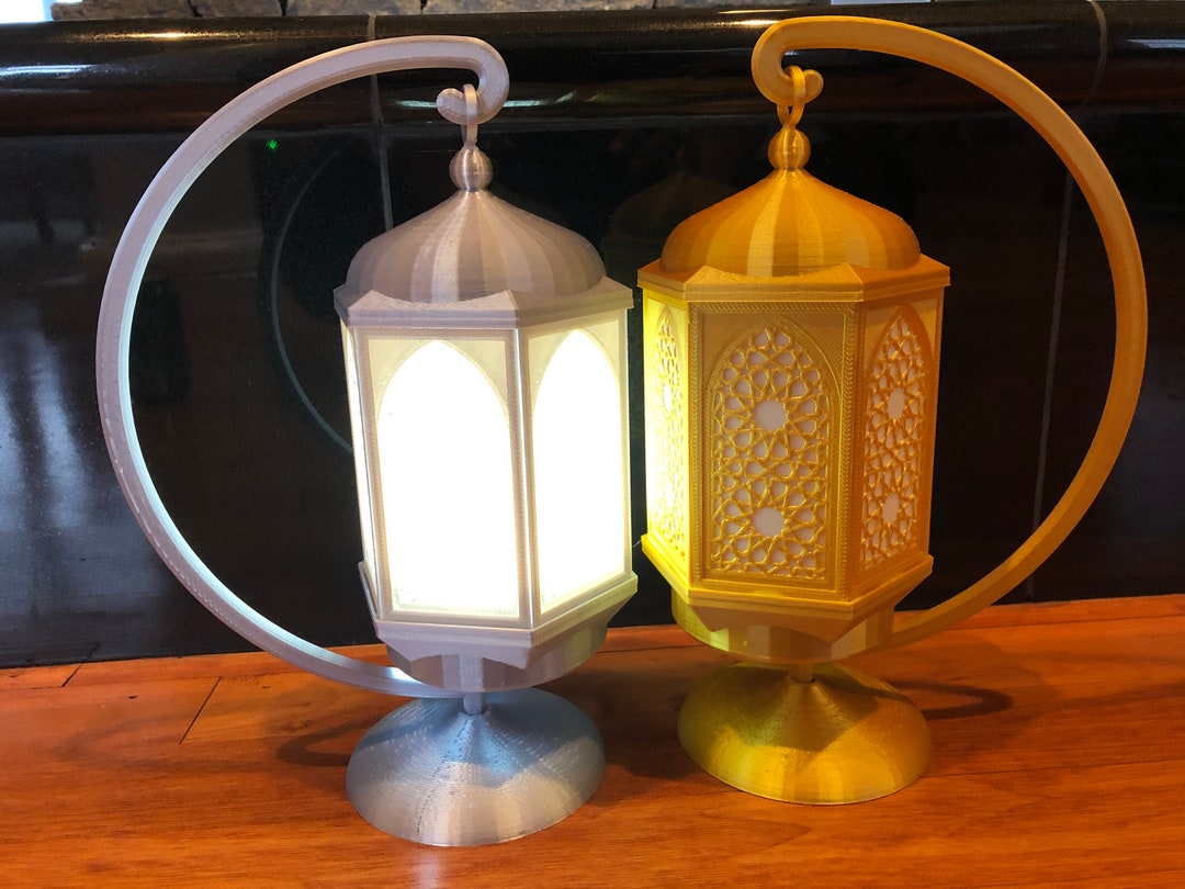 Islamic Ramadan Eid Lantern Fanous Custom Designed 3D Printed Plastic ...