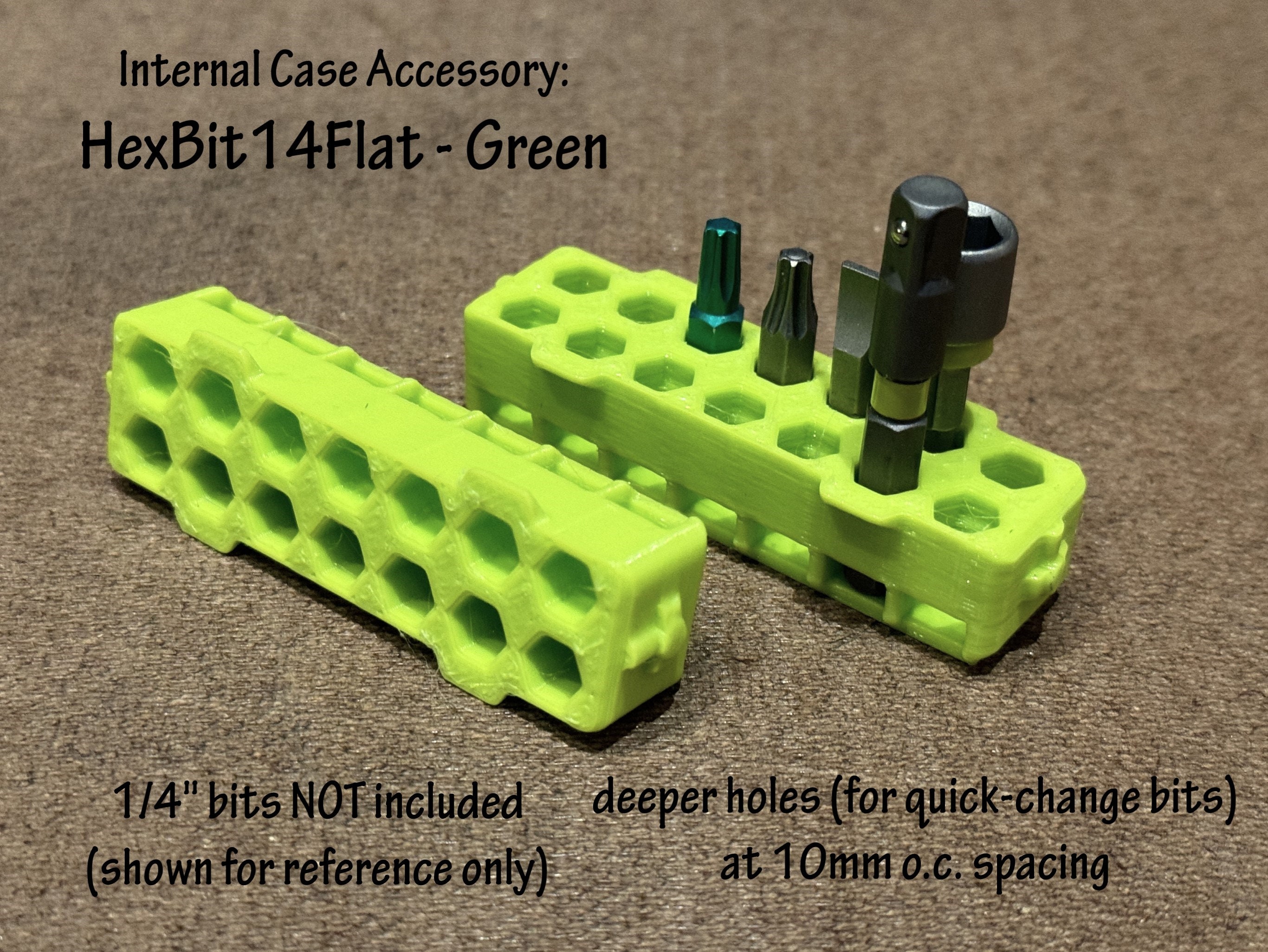 Internal Accessories for Storage Cases for Batteries, Bits, Small Tools ...