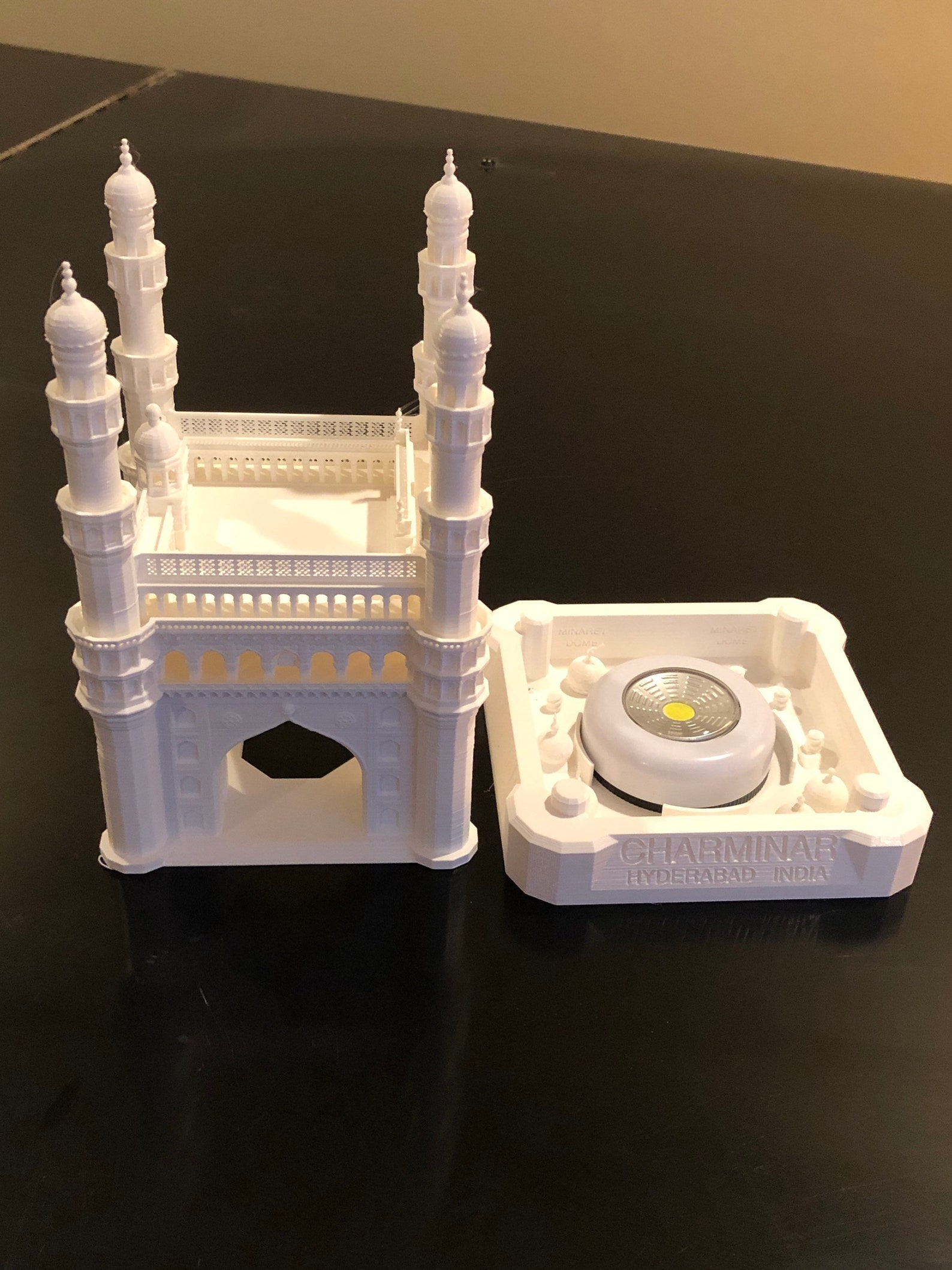 Custom Designed and 3D Printed Plastic Model of Charminar - Etsy