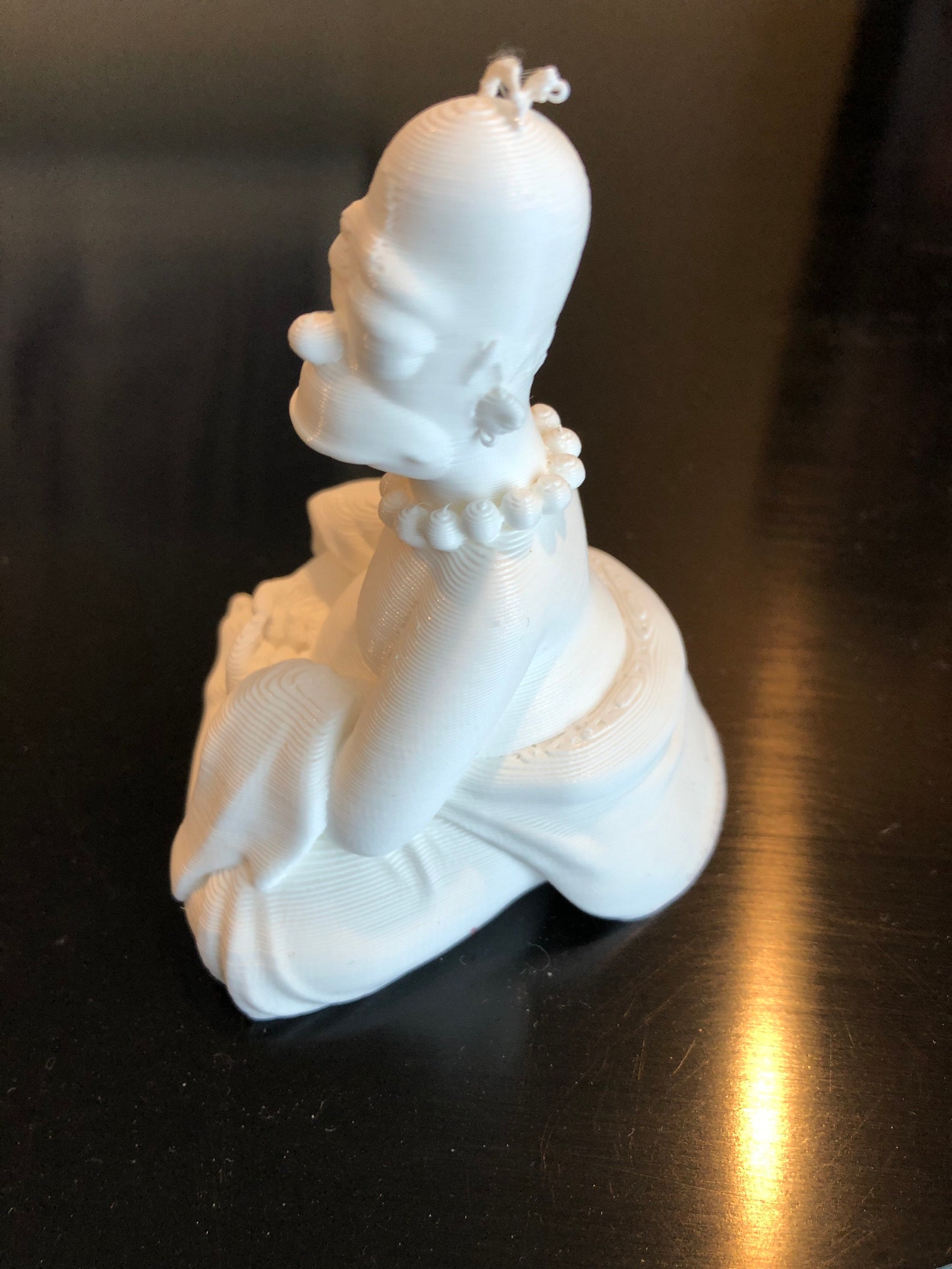 3D Printed Homer Simpson Buddha Meditation Statue 2.75w - Etsy