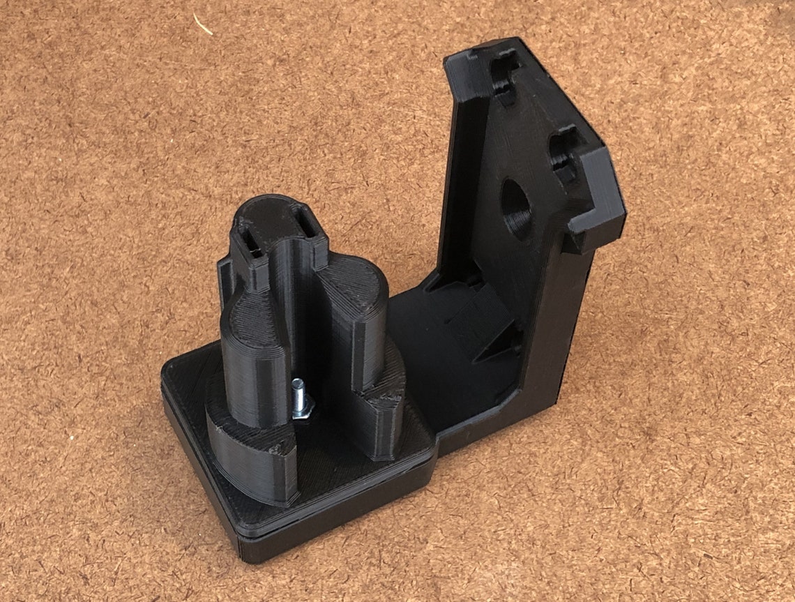 Holder for Milwaukee M12 Tool at a Vertical, 90-degree Angle | Mounts ...