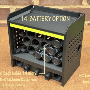 Mini Cabinet for Wall, Pegboard, or Ryobi Link Wall Rails Holds USB ...