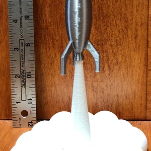 Retro Classic Rocket Spaceship for Office Reward Gift.reach for the ...