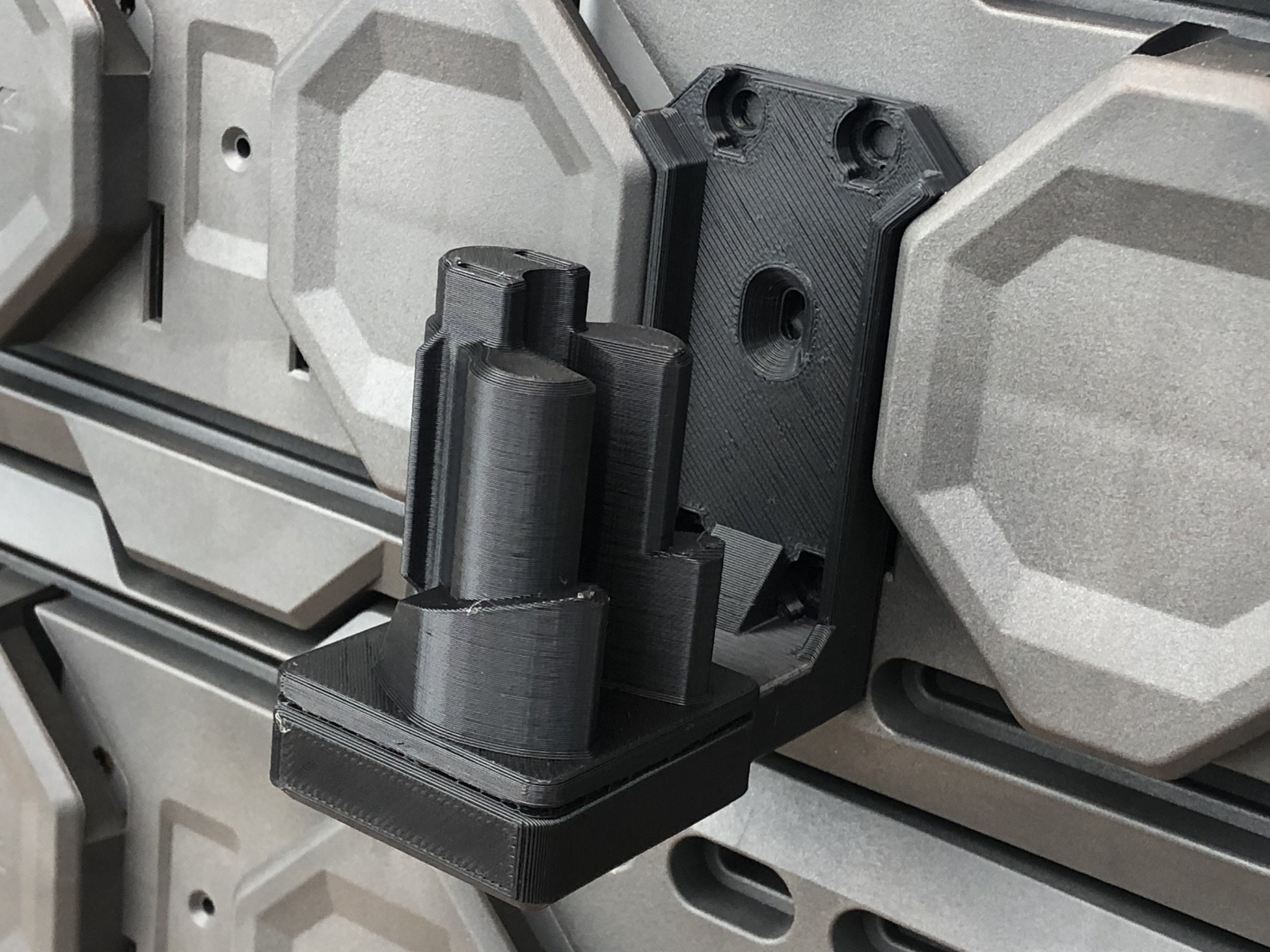 Holder for Milwaukee M12 Tool at a Vertical, 90-degree Angle | Mounts ...