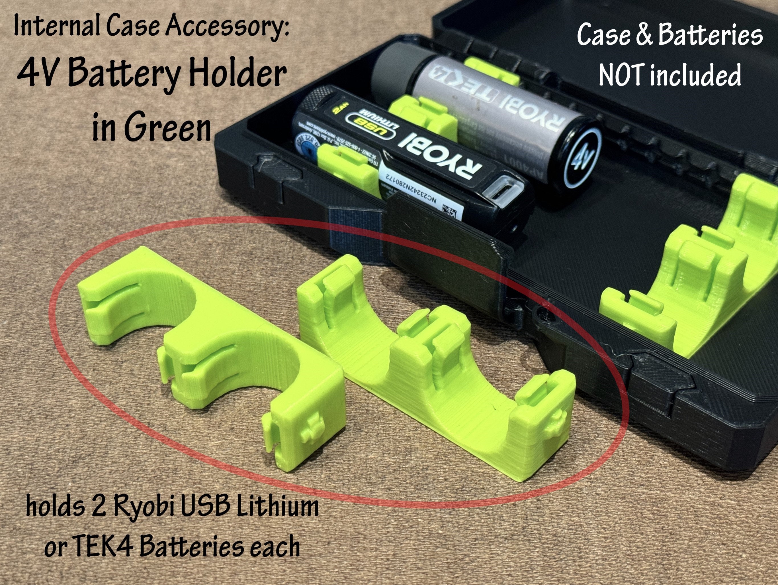 Internal Accessories for Storage Cases for Batteries, Bits, Small Tools ...