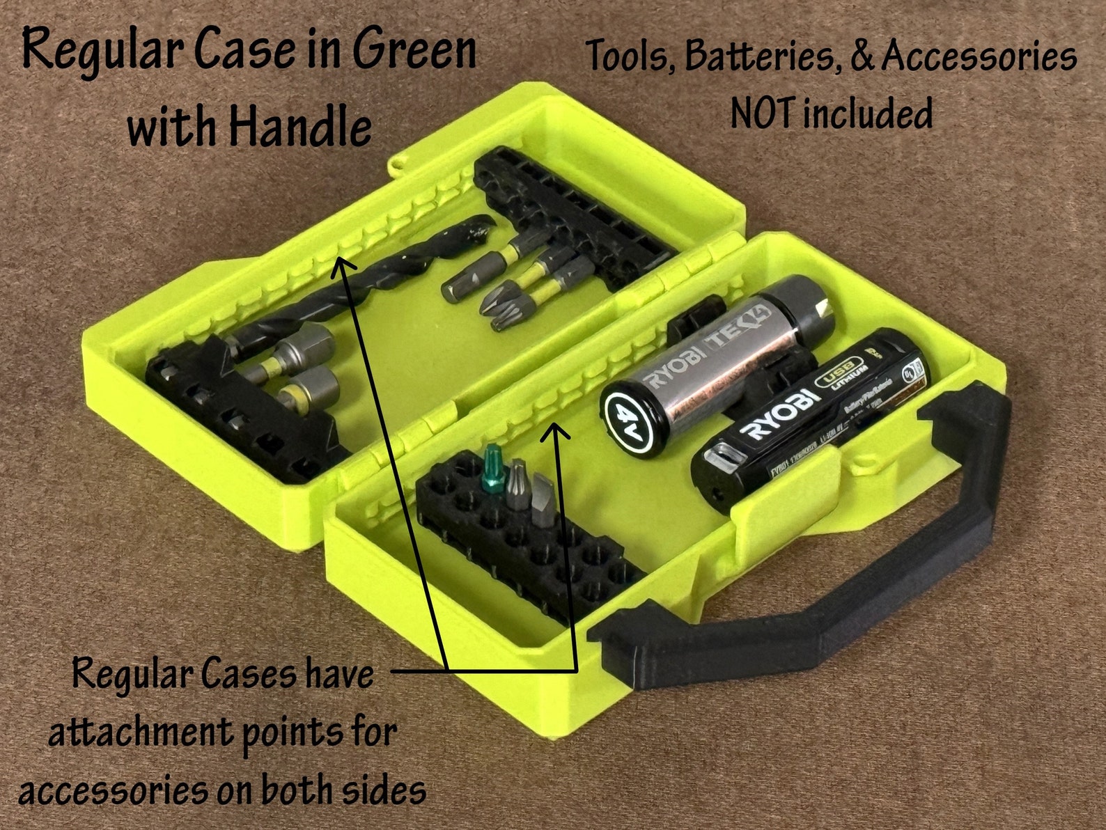 Storage Cases for Batteries, Bits, Small Tools, or a Wide Variety of ...