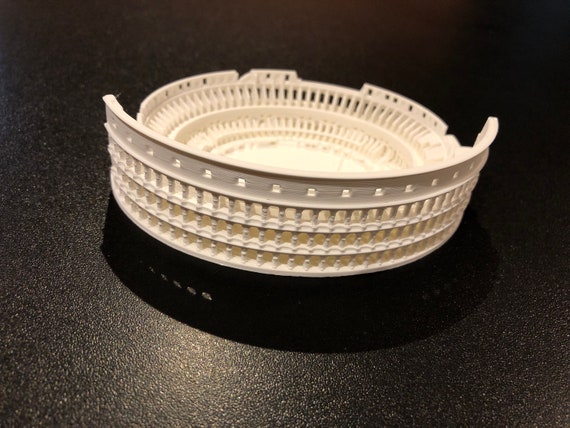 Ancient Rome Italy Colosseum / Coliseum 3D Printed PLA Plastic - Etsy