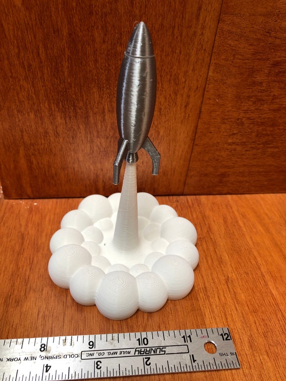 Retro Classic Rocket Spaceship for Office Reward Achievement - Etsy