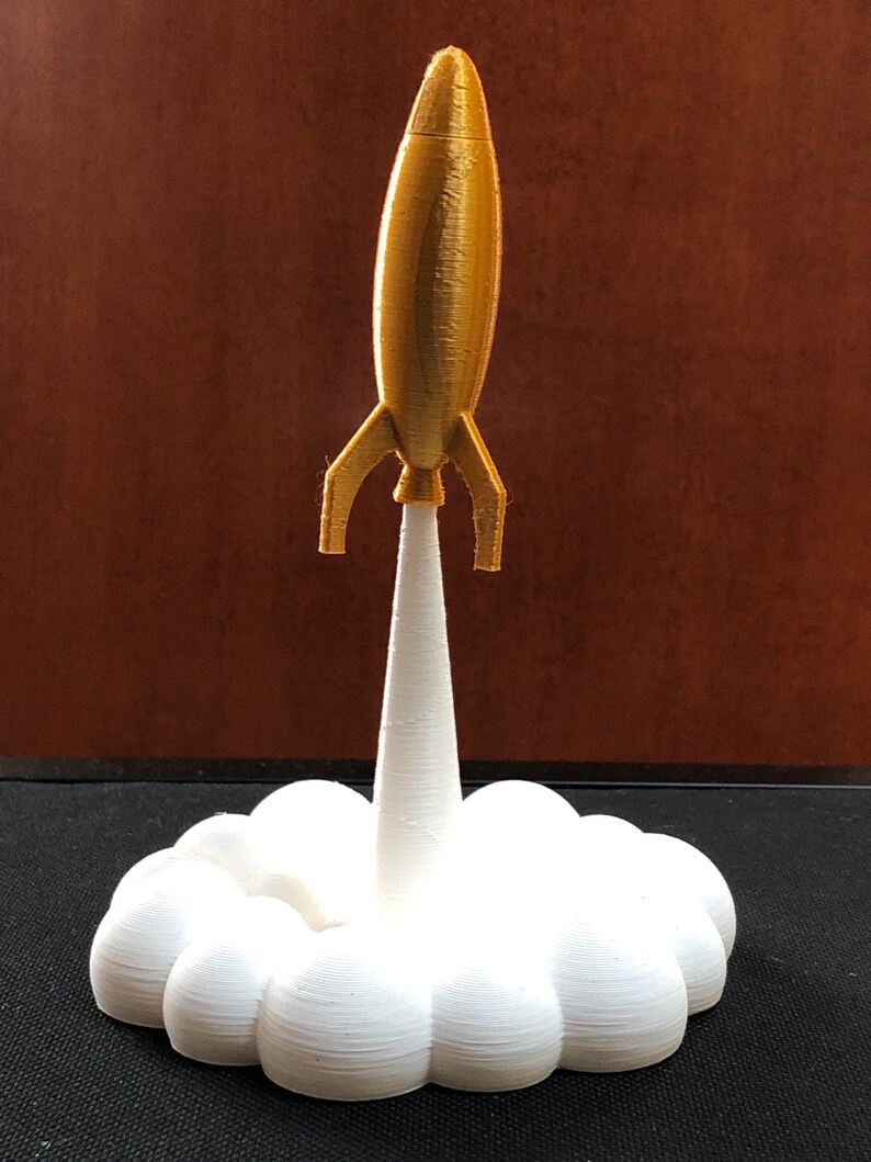 Retro Classic Rocket Spaceship for Office Reward Gift.reach - Etsy