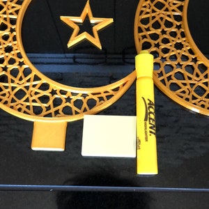 Crescent Moon and Star Eid and Ramadan Islamic Decoration - Etsy