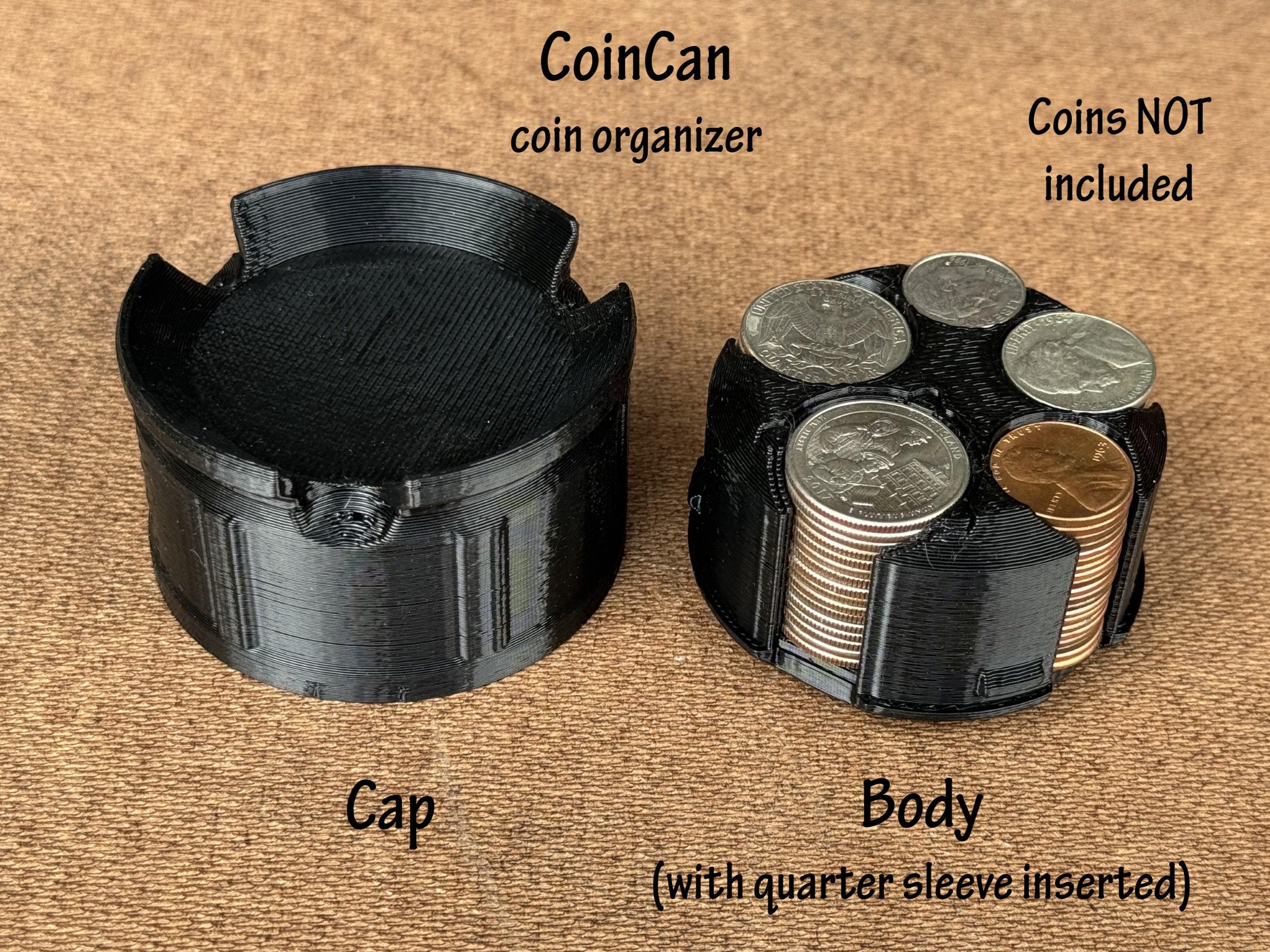 Coincan Coin Organizer for Vehicle Etsy