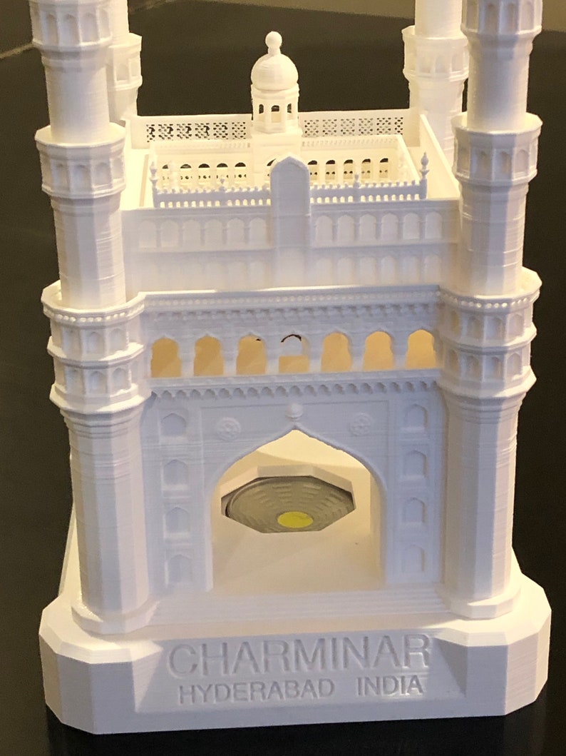 Custom Designed and 3D Printed Plastic Model of Charminar - Etsy