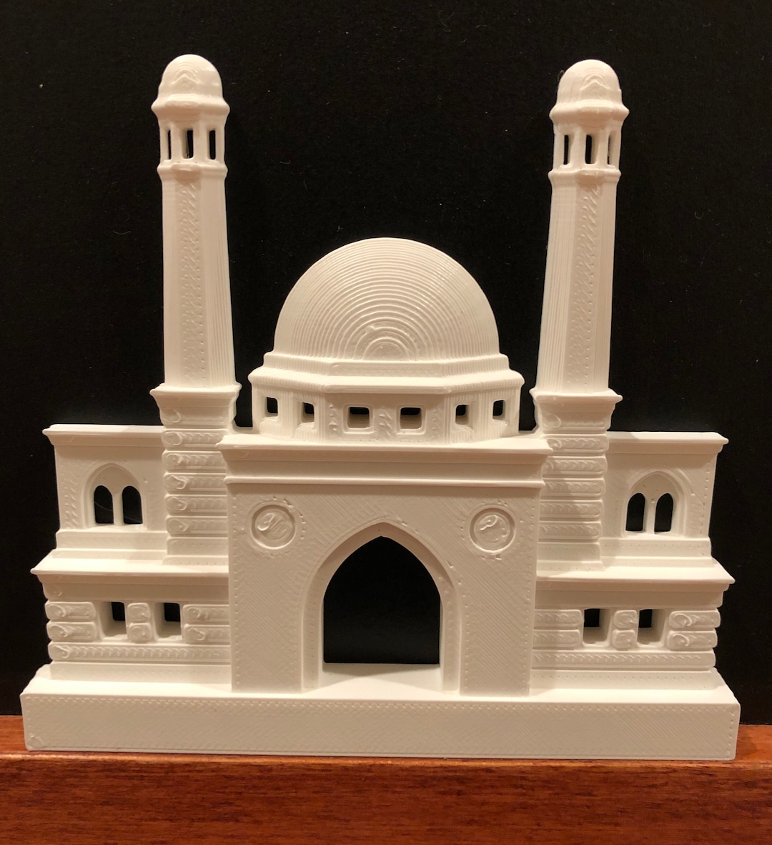 3D Printed Islamic Masjid Mosque Sculpture Custom Designed. 5” Tall X5 ...