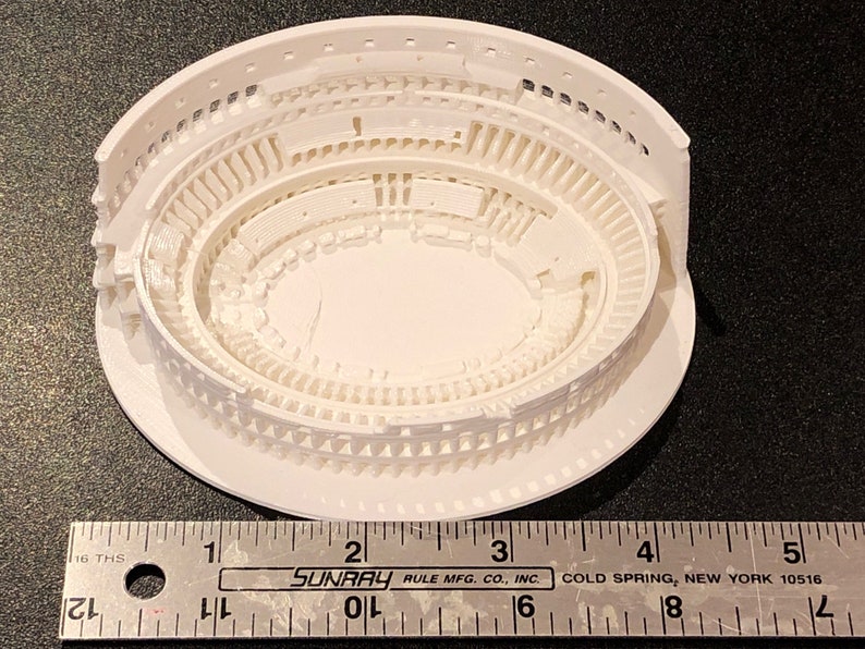 Ancient Rome Italy Colosseum / Coliseum 3D Printed PLA Plastic Model ...