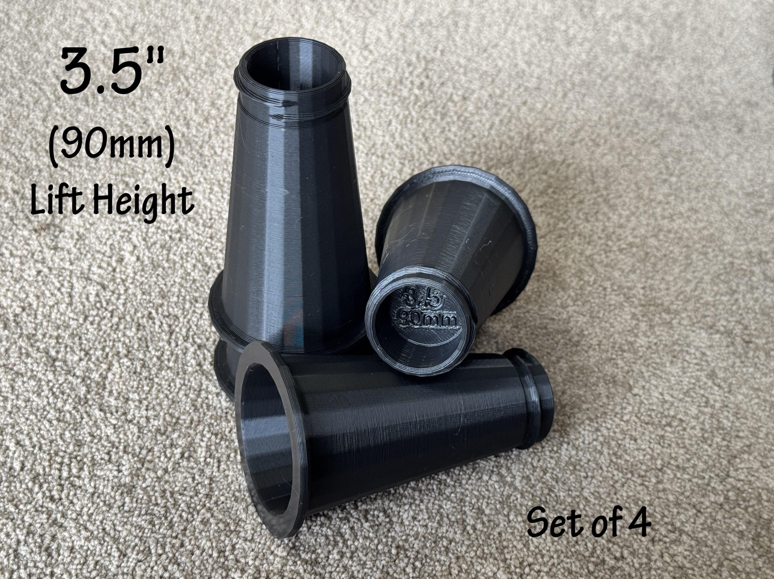 Card Table Leg Lift (or Riser). Raise Legs to Match Dining Table ...