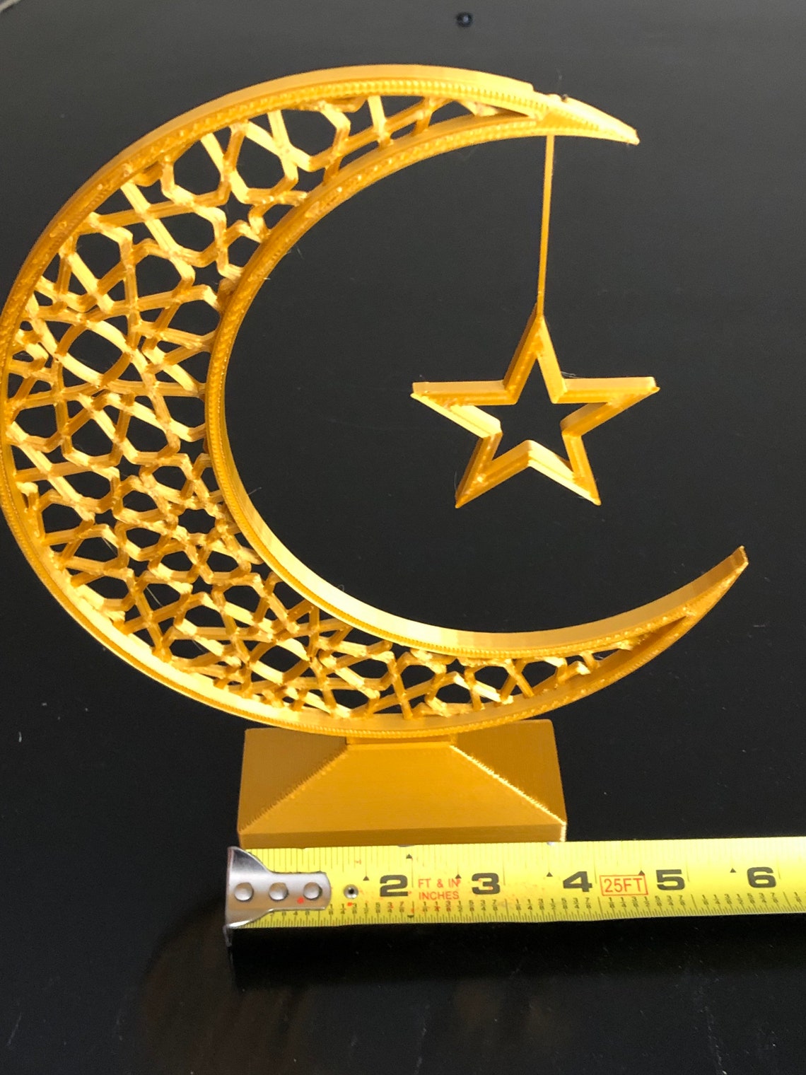 Crescent Moon and Star Eid and Ramadan Islamic Decoration - Etsy
