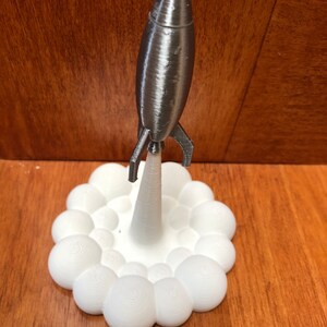 Retro Classic Rocket Spaceship for Office Reward Gift.reach for the ...