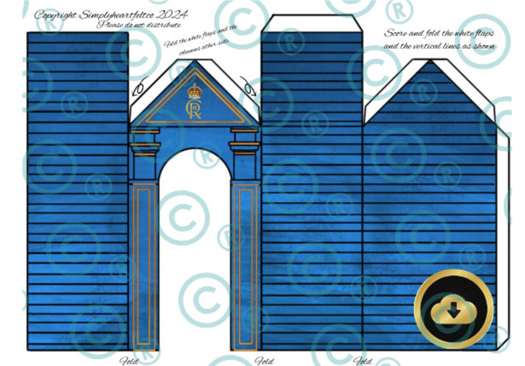 Kings Guard Sentry Box Printable - Etsy
