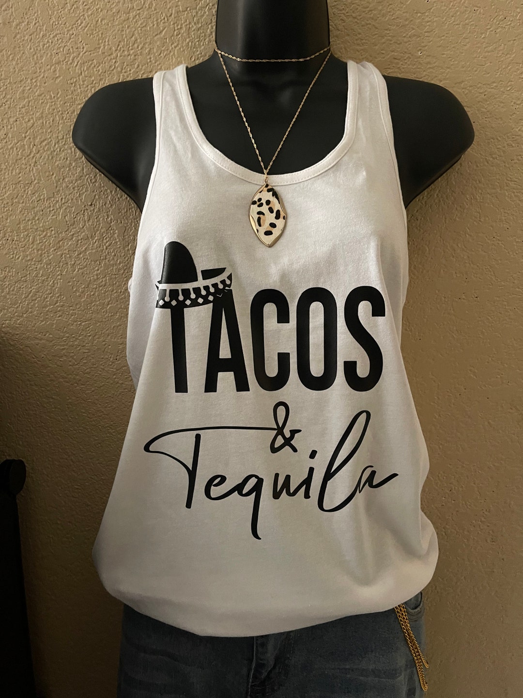 Tacos & Tequila Tank - Etsy