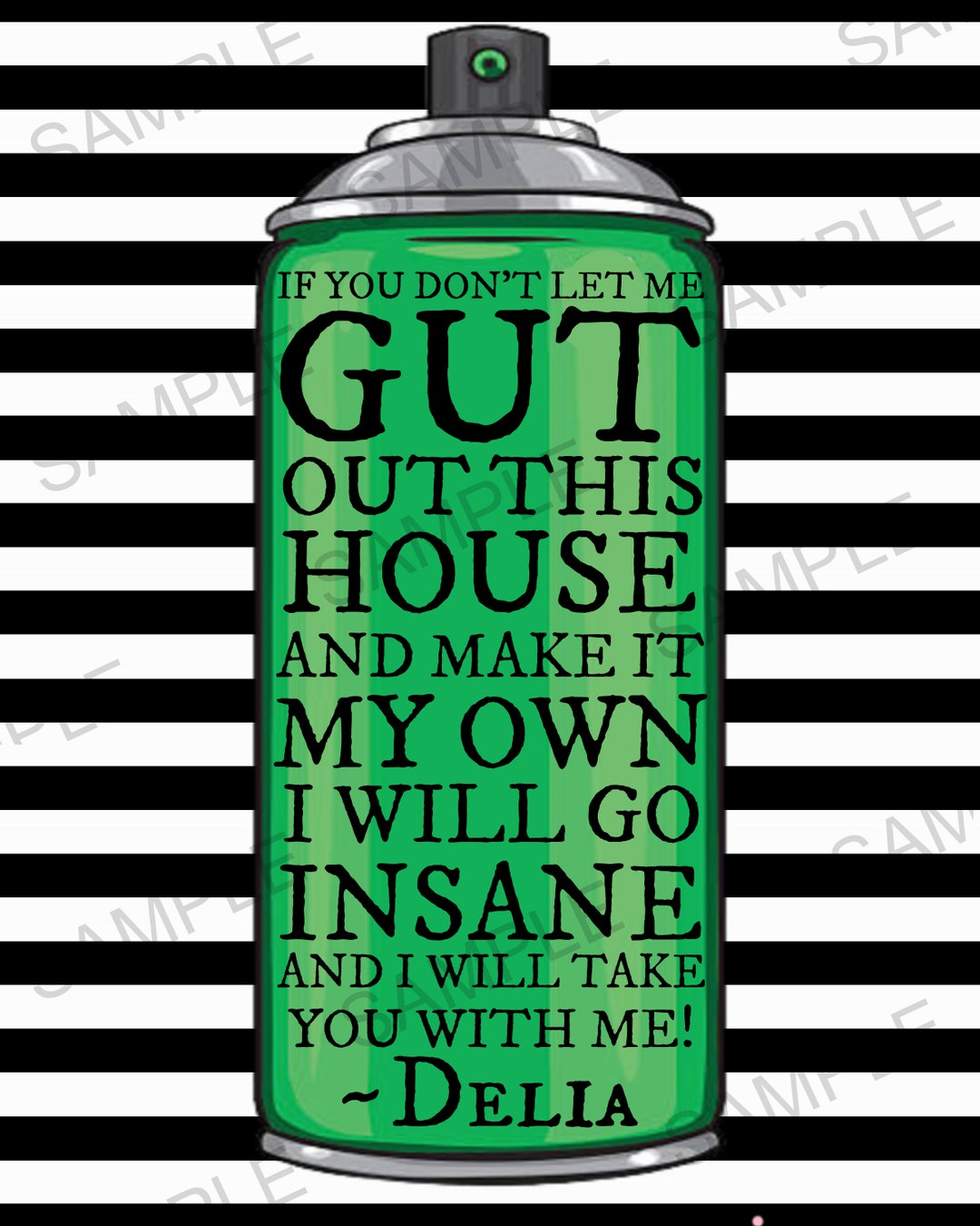 Gut Out This House Sign (digital File) - Etsy UK
