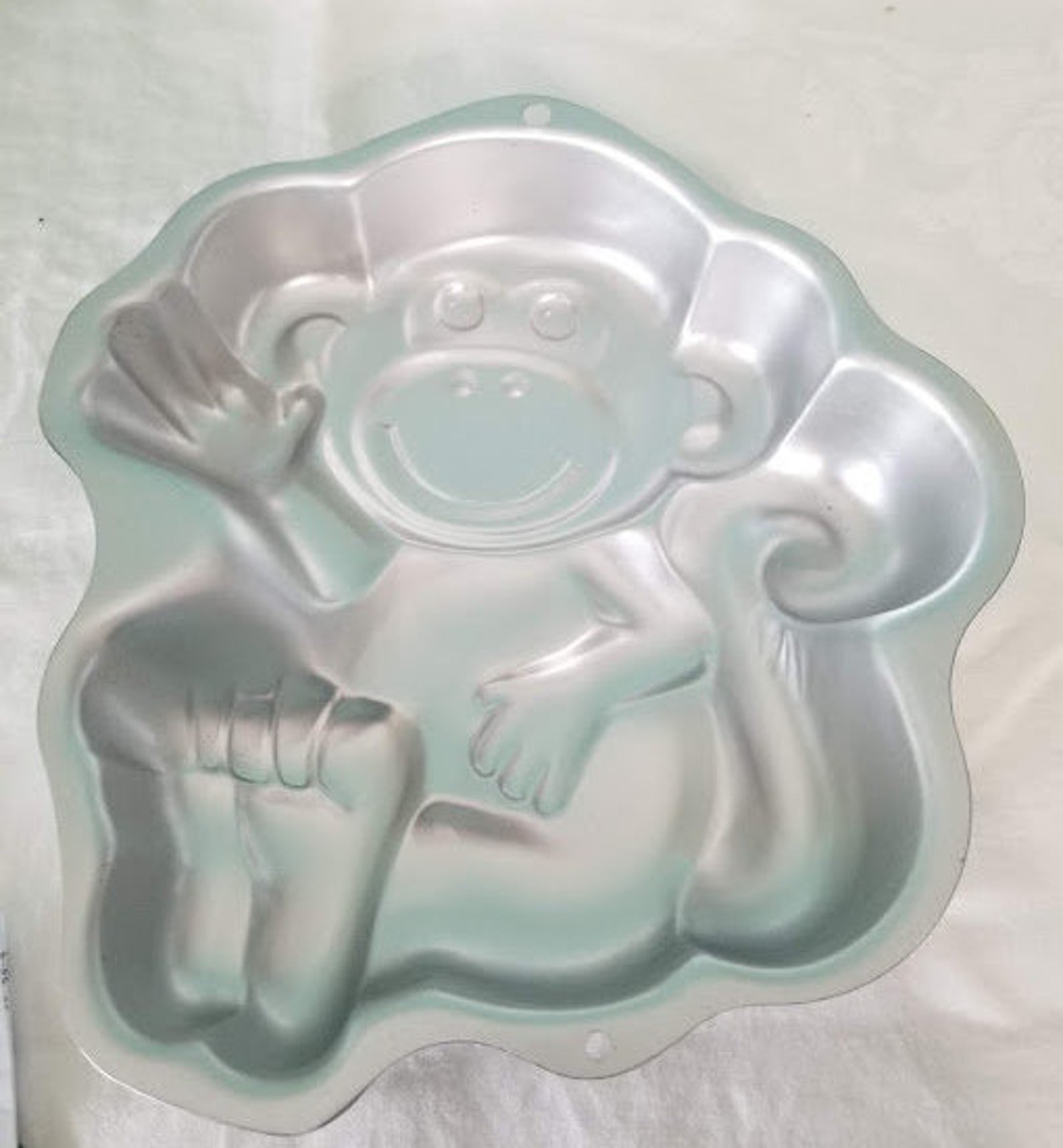 Birthday Cake Pan Wilton Monkey Metal Pan Forest Animal Cake - Etsy