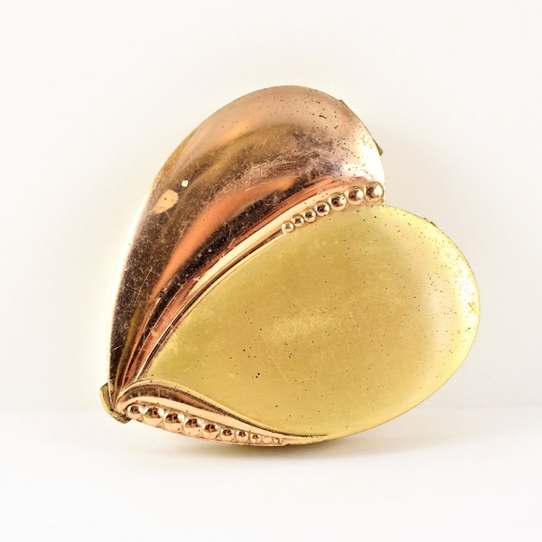 Heart Compact - Etsy