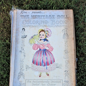 The Heritage Doll Coloring Book + Red Farm Studio + Ellen Nelson Art ...