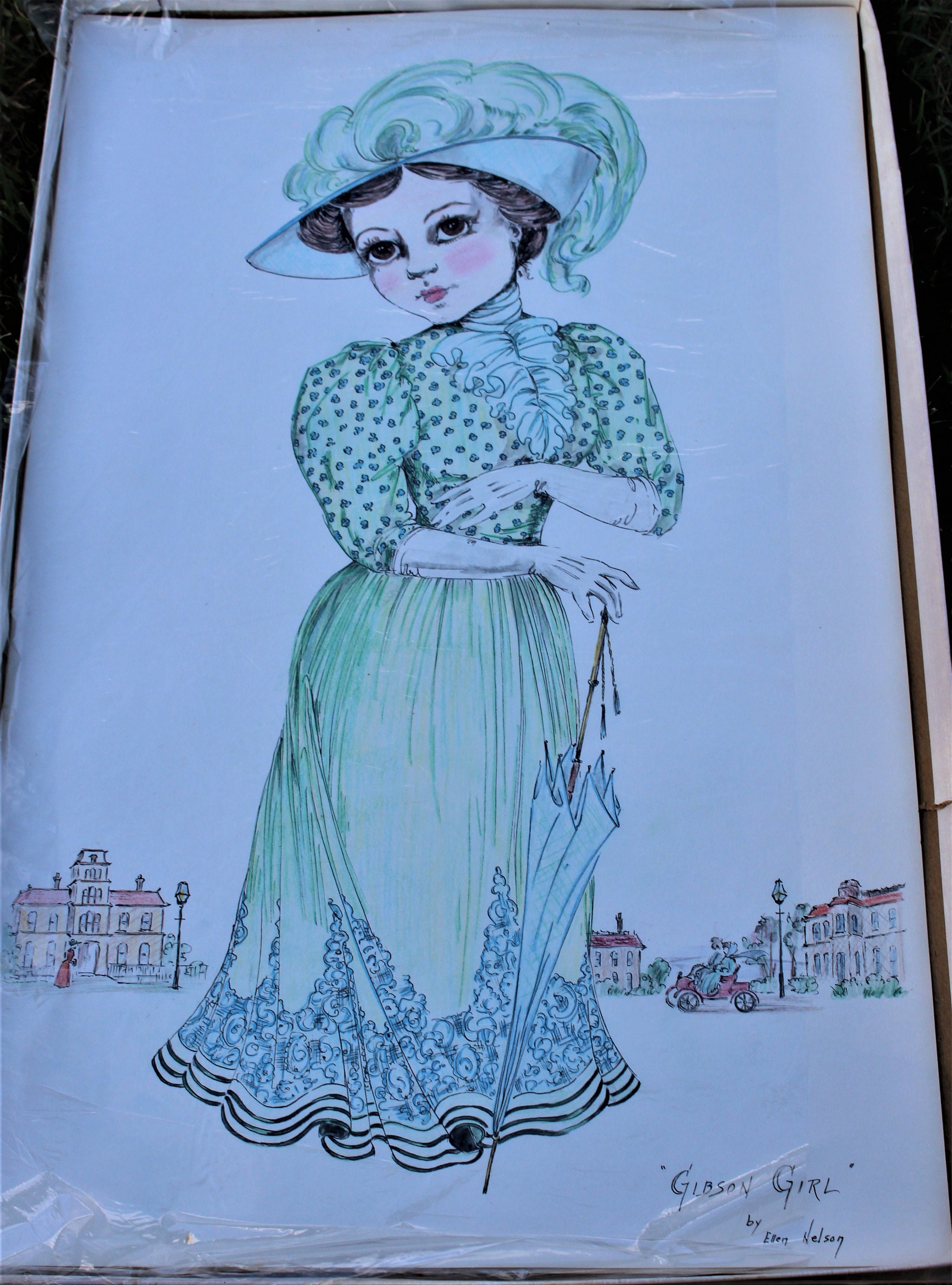 The Heritage Doll Coloring Book Red Farm Studio Ellen - Etsy