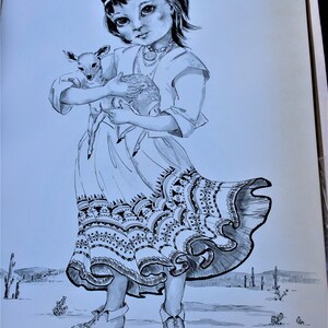 The Heritage Doll Coloring Book + Red Farm Studio + Ellen Nelson Art ...