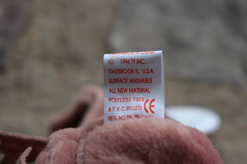 1996 RETIRED Original + Batty the Bat + TY Beanie Baby + Mint + Tag ...