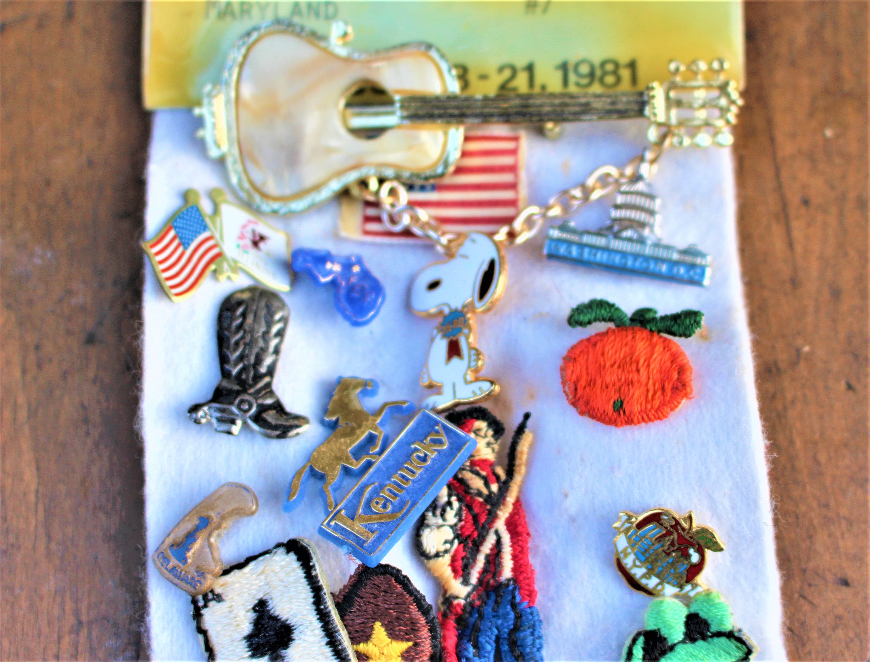 Vintage Lapel Pin Patches Button Collection Lapel Pin - Etsy UK