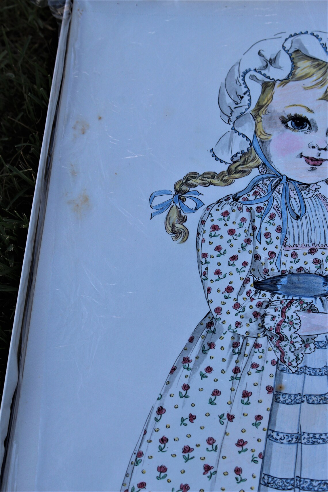 The Heritage Doll Coloring Book Red Farm Studio Ellen - Etsy