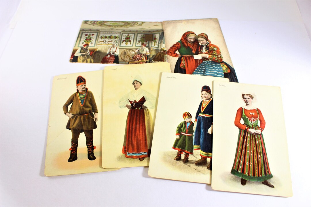 Antique Swedish Post Cards + Sweden History + Swedish Sohlberg Post ...