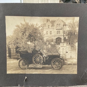 RARE VERY EARLY 1910 Rambler Automobile Photo Advertisement ...