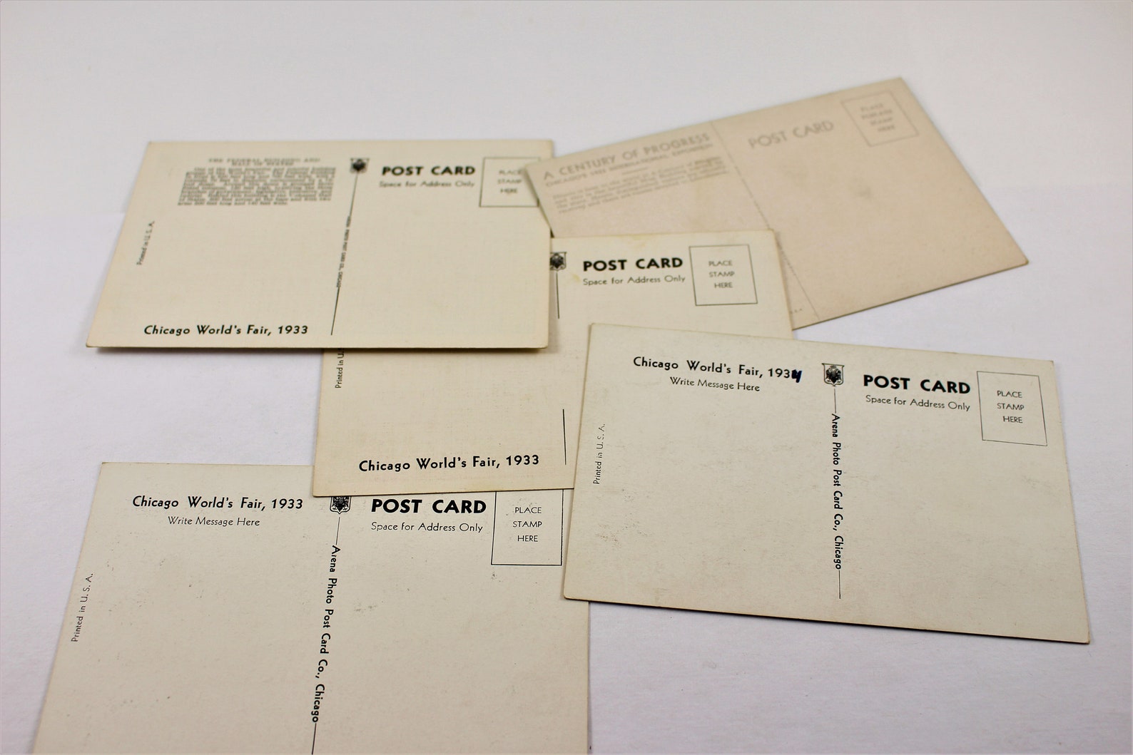 1933 Chicago World's Fair World's Fair Post Cards - Etsy