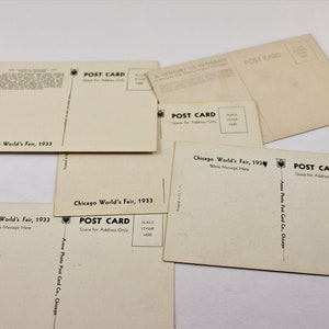 1933 Chicago World's Fair + World's Fair Post Cards + A Century of ...