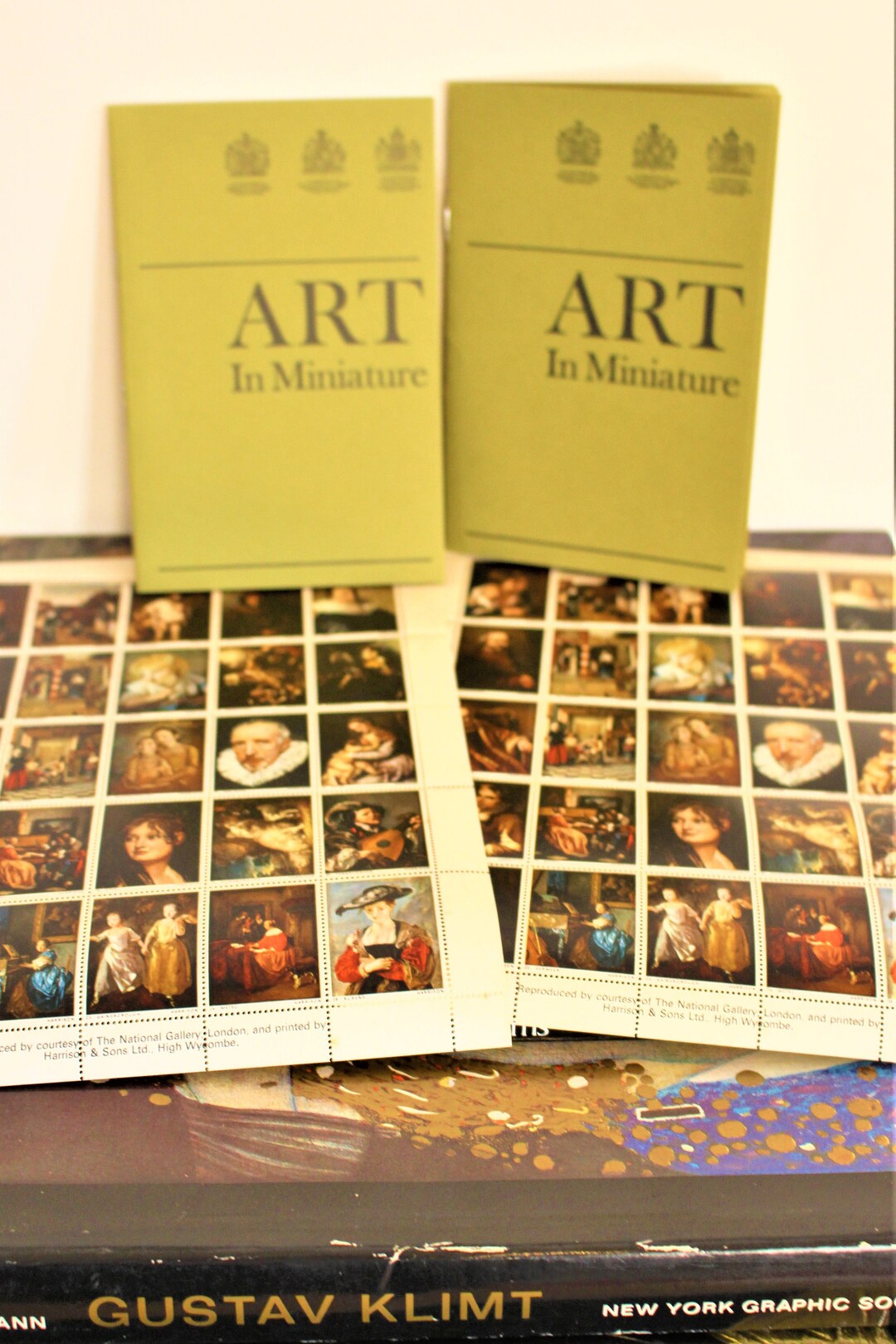Vintage Art Stamps + Stamp Collection + National Gallery + Rembrandt ...