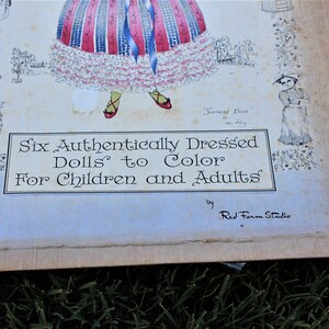 The Heritage Doll Coloring Book + Red Farm Studio + Ellen Nelson Art ...